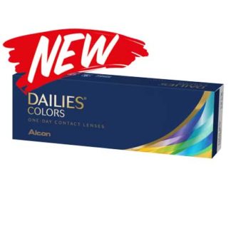 Dailies Colors 30 Packs at Contactsforless.ca just for Canada